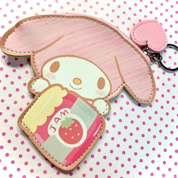 Bags | Kawaii Strawberry Jam My Melody Coin Purse Clutch | Poshmark